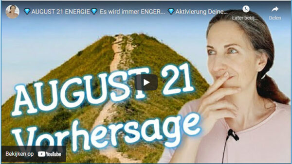 AUGUST 21 ENERGIE | Es wird immer ENGER… | Aktivierung Deiner Flügel ...
