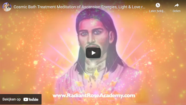 Cosmic Bath Treatment Meditation of Ascension Energies, Light & Love ...